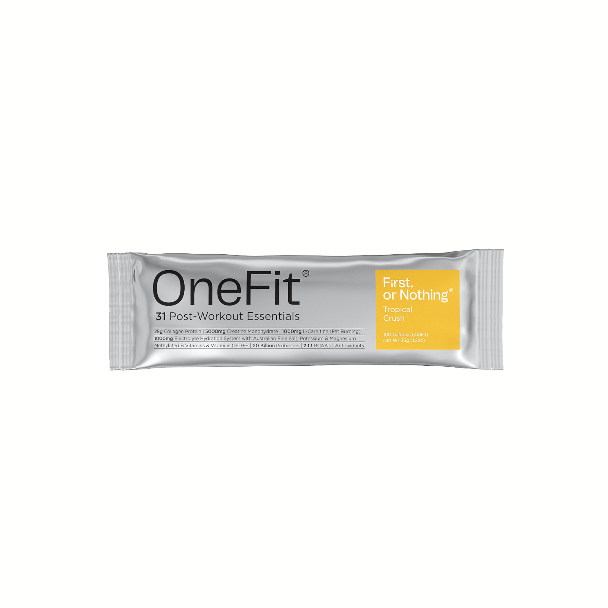 OneFit® Tropical Crush Sachets | Post Workout Blend | First or Nothing
